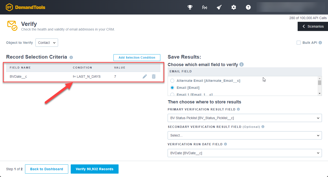 Solved: Relative date period, to exclude recent briteverif... - Validity Customer Community - 2093